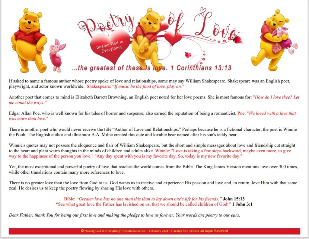 Devotional – BeaJay Creations