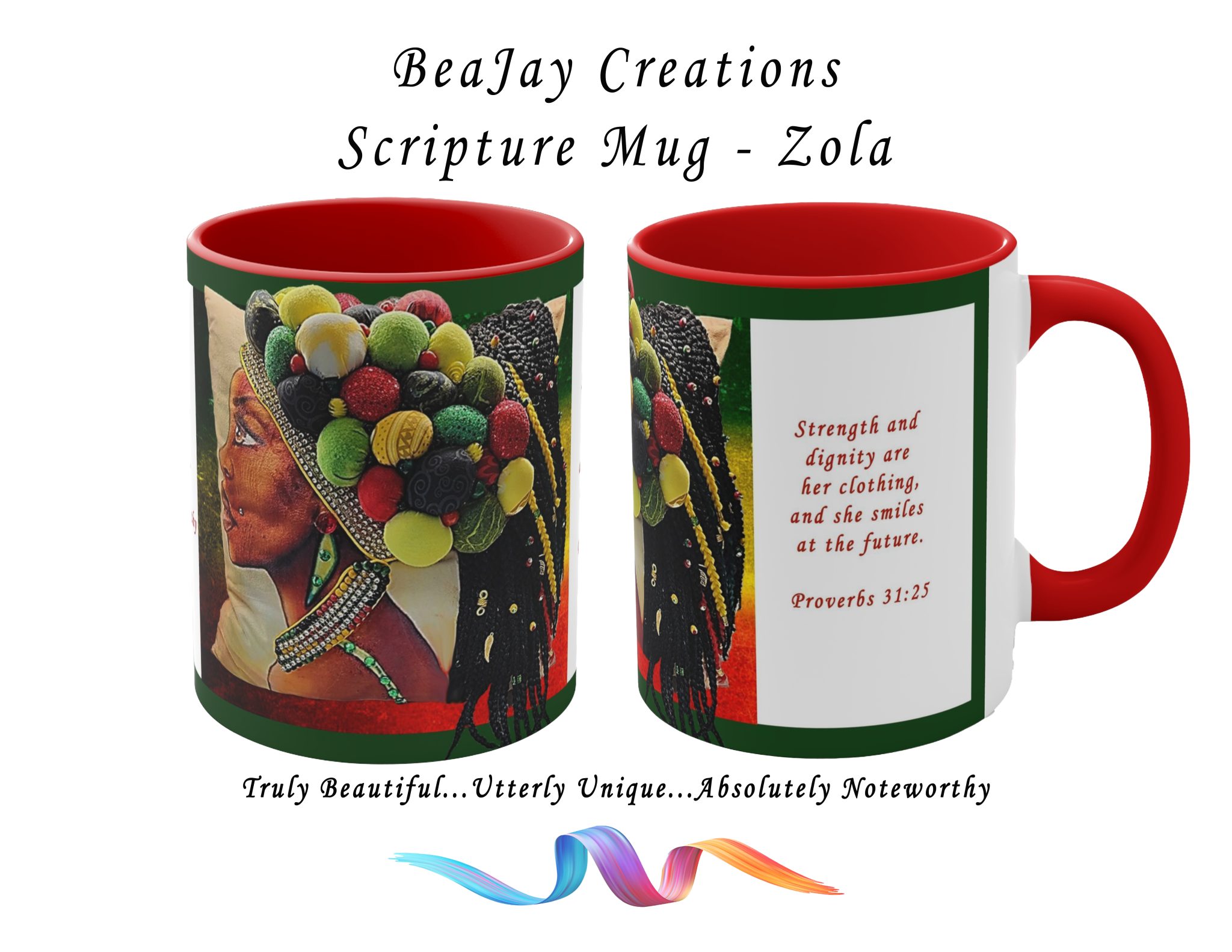 Zola Scripture Mug – BeaJay Creations